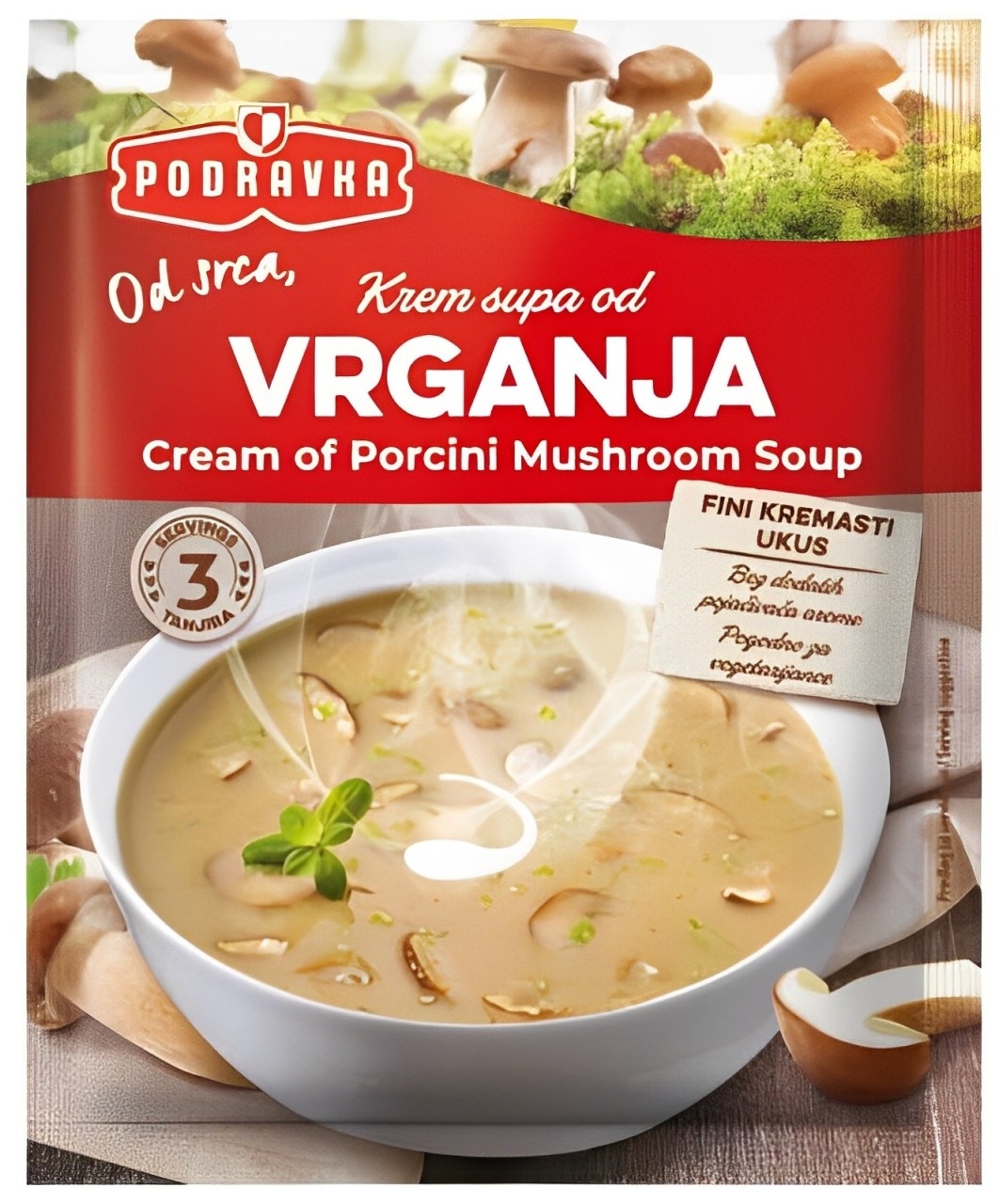 Krem supa PODRAVKA od vrganja 60g - Cenoteka
