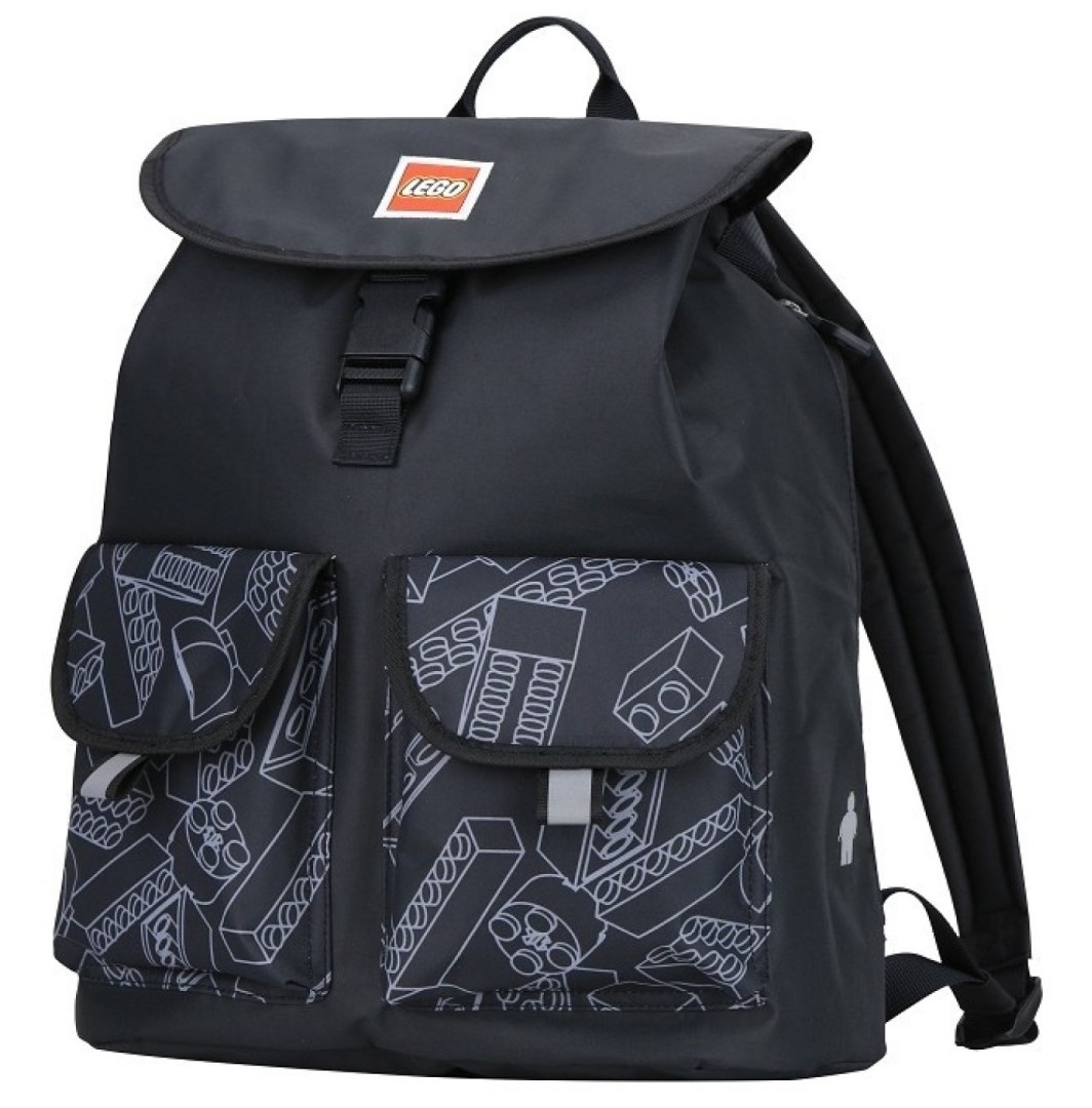 LEGO Srećni ranac za školu crno sivi - Cenoteka