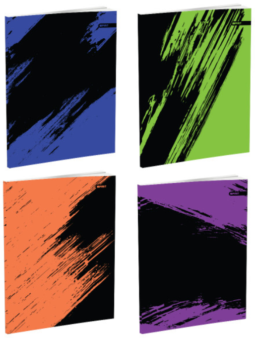 Sveska A4 karo SPIRIT abstract 52lista 1kom - Cenoteka