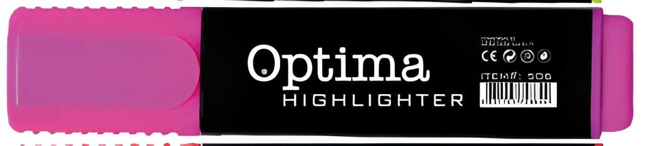 Tekst marker OPTIMA pink 1kom - Cenoteka