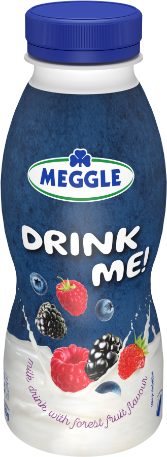 Voćni jogurt MEGGLE drink me! šumsko voće 330g - Cenoteka