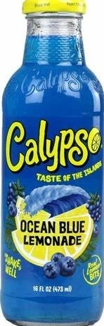 CALYPSO Ocean blue lemonade 473ml - Cenoteka