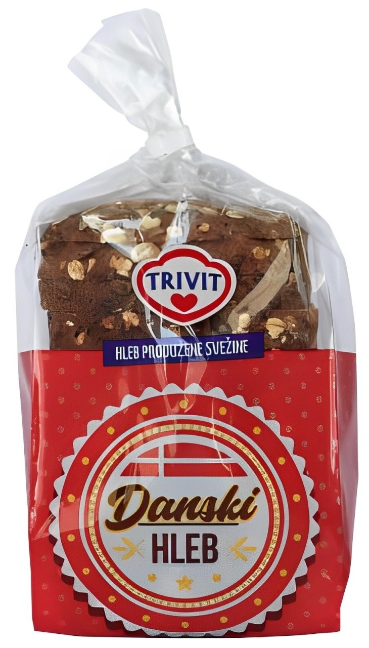 Hleb TRIVIT danski rezani 350g - Cenoteka
