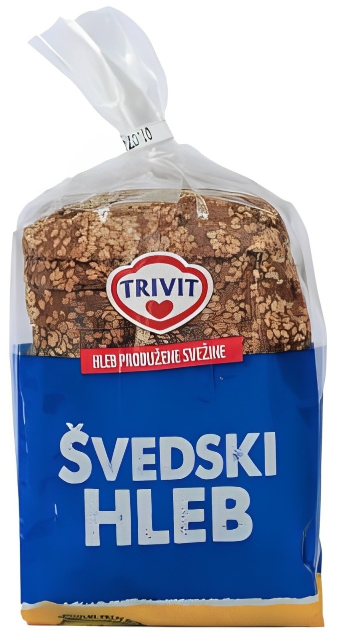 Hleb TRIVIT švedski rezani 350g - Cenoteka