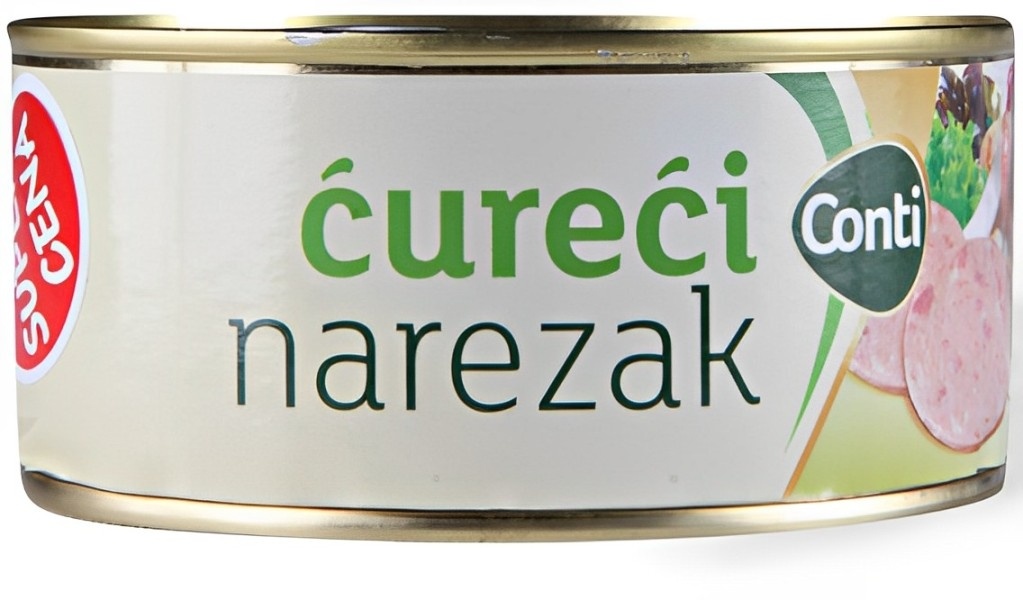 Narezak CONTI ćureći 300g - Cenoteka