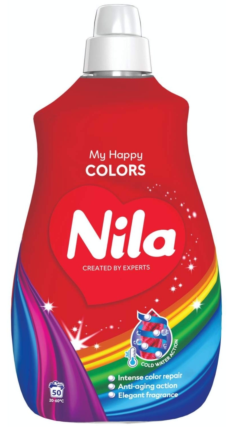 NILA my happy colors 50 pranja (2,7l) - Cenoteka