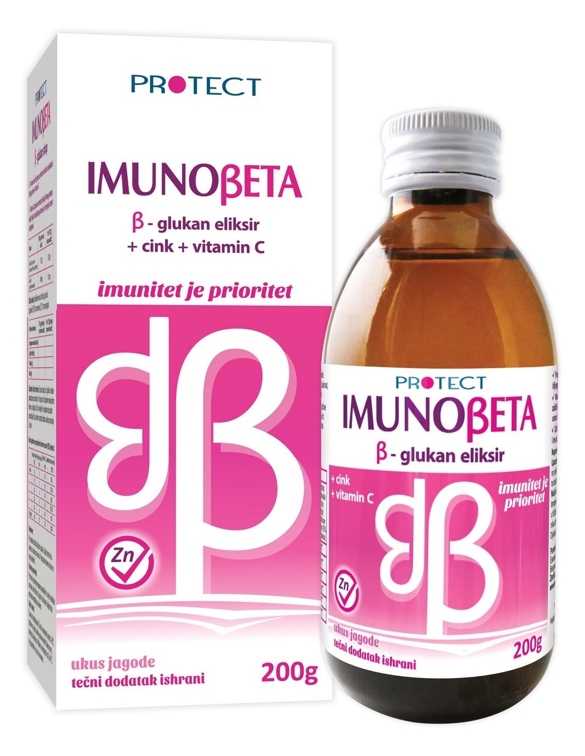 PROTECT imunobeta sirup sa cinkom 200g - Cene i Akcije