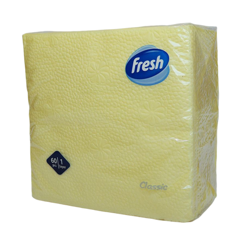 Salvete FRESH pastel mix 1sloj 60kom - Cenoteka