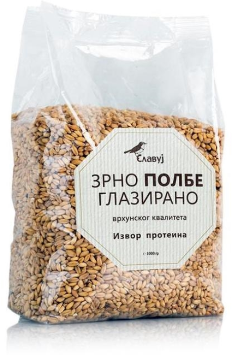 SLAVUJ zrno polbe glazirano 300g - Cenoteka