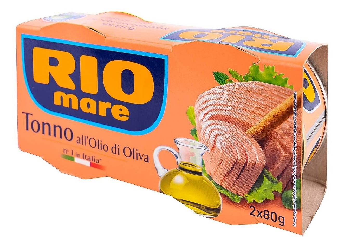 Tunjevina RIO MARE u maslinovom ulju 2x80g - Cenoteka