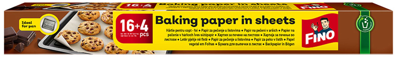 FINO papir za pečenje u listovima 16+4 gratis - Cene i Akcije