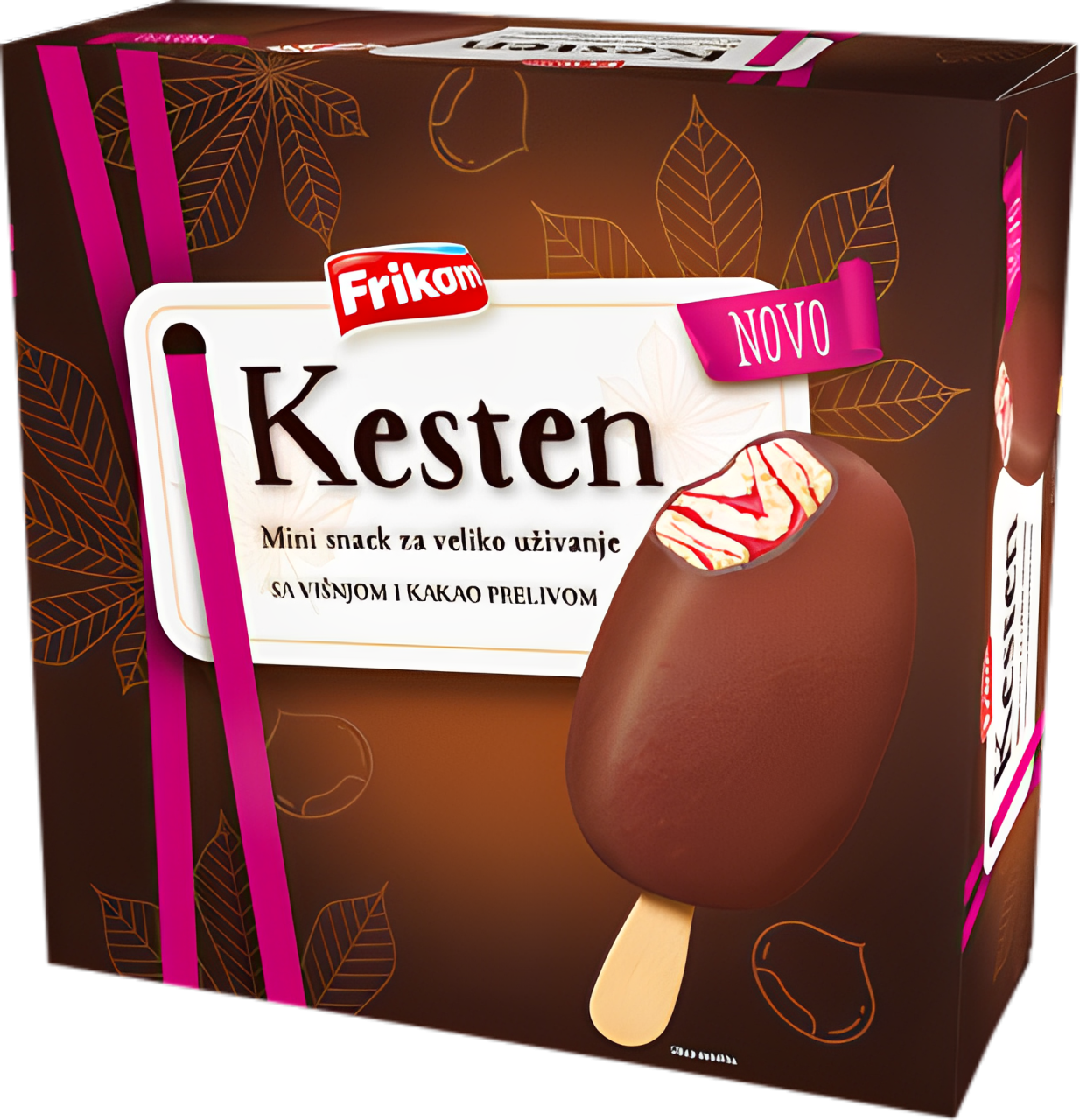 Sladoled FRIKOM kesten mini multipack 6x60ml - Cenoteka