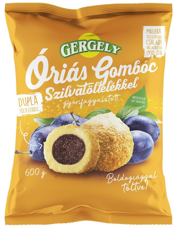 GERGEL knedle sa šljivama 600g - Cenoteka