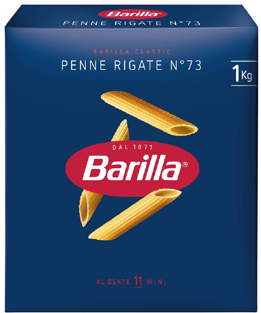 Makaroni BARILLA penne rigate 1kg - Cenoteka