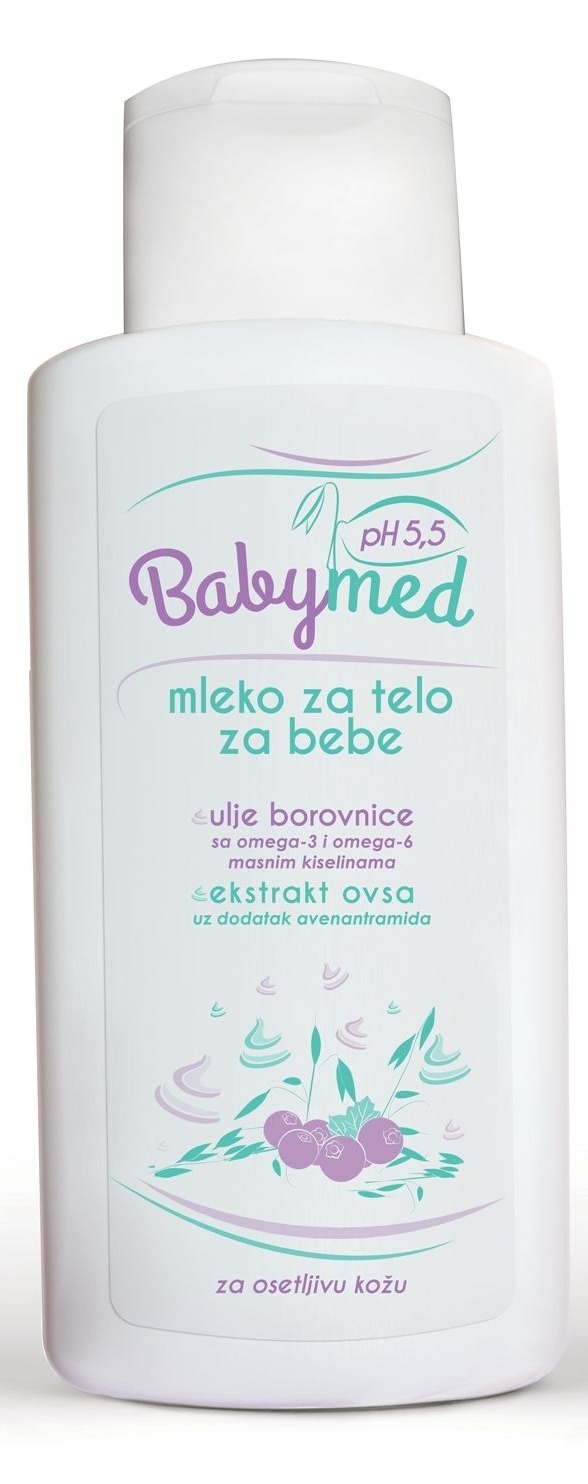 Mleko za telo BABYMED 200ml - Cenoteka