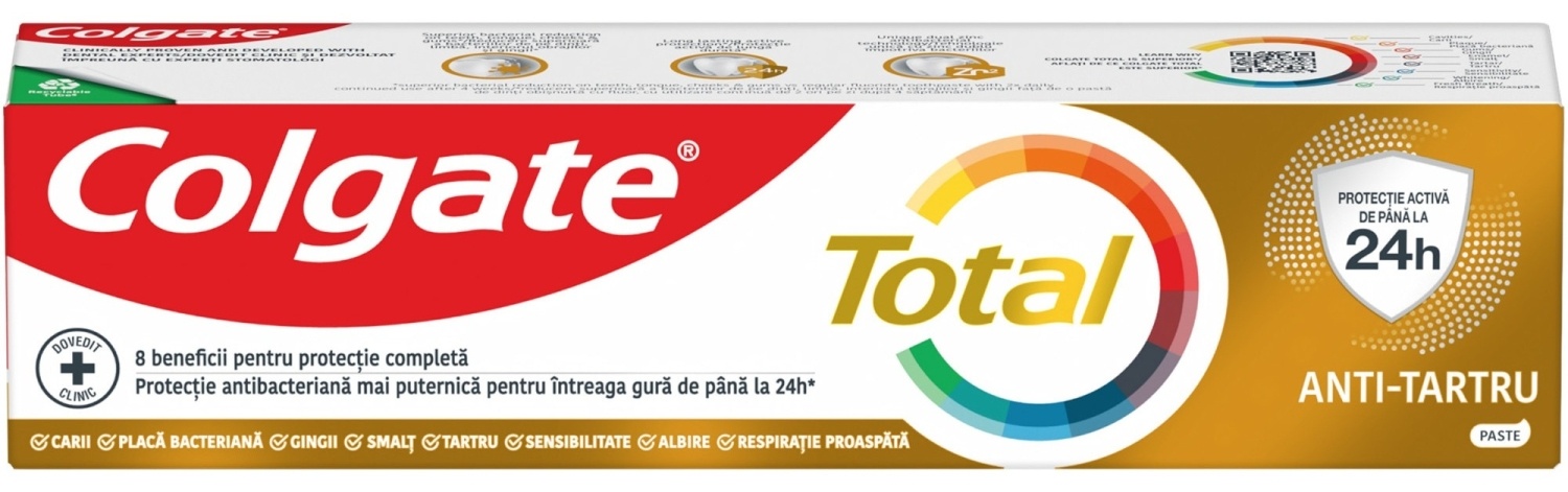 Pasta za zube COLGATE Total anti tartru 100ml - Cenoteka