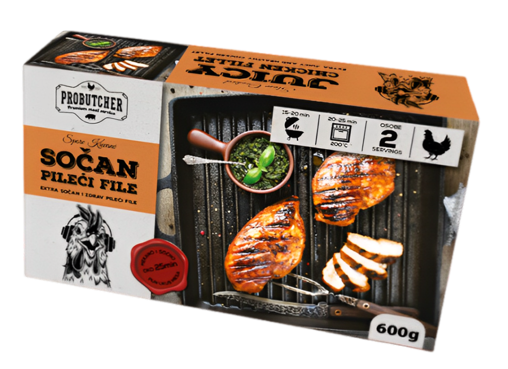 PRO BUTCHER sočan pileći file 600g - Cenoteka