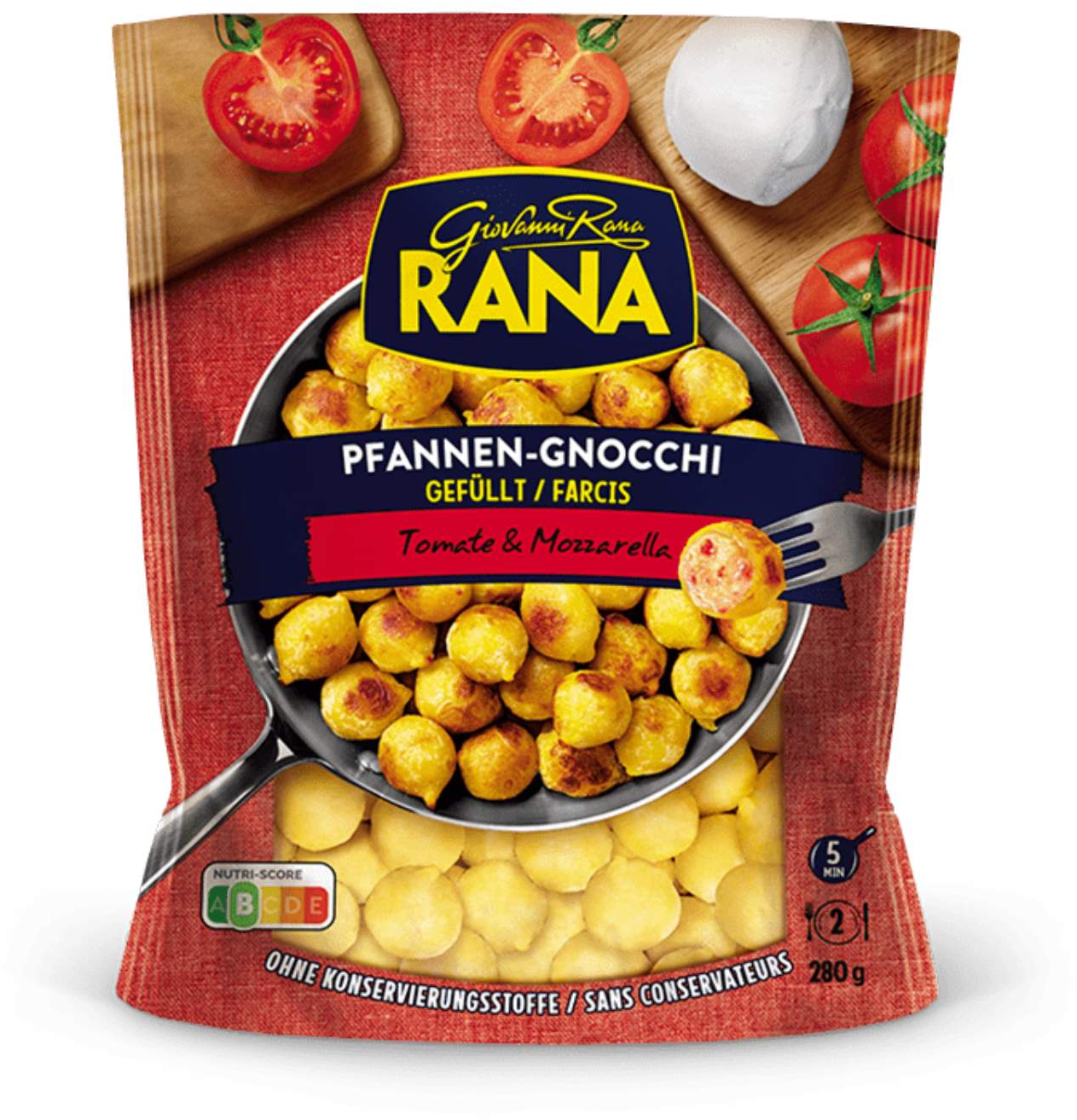 Njoke paradajz i mozzarela RANA 280g - Cenoteka