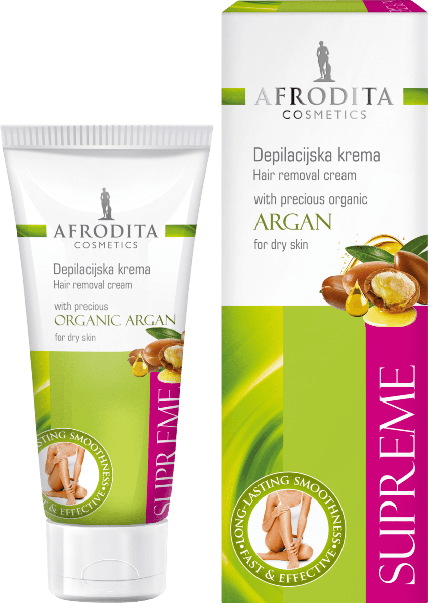 AFRODITA supreme argan krema za depilaciju 100ml - Cenoteka