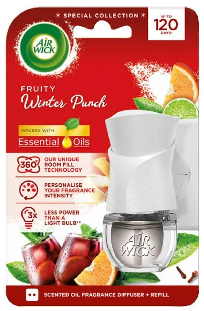 AIR WICK winter punch komplet 19ml - Cenoteka