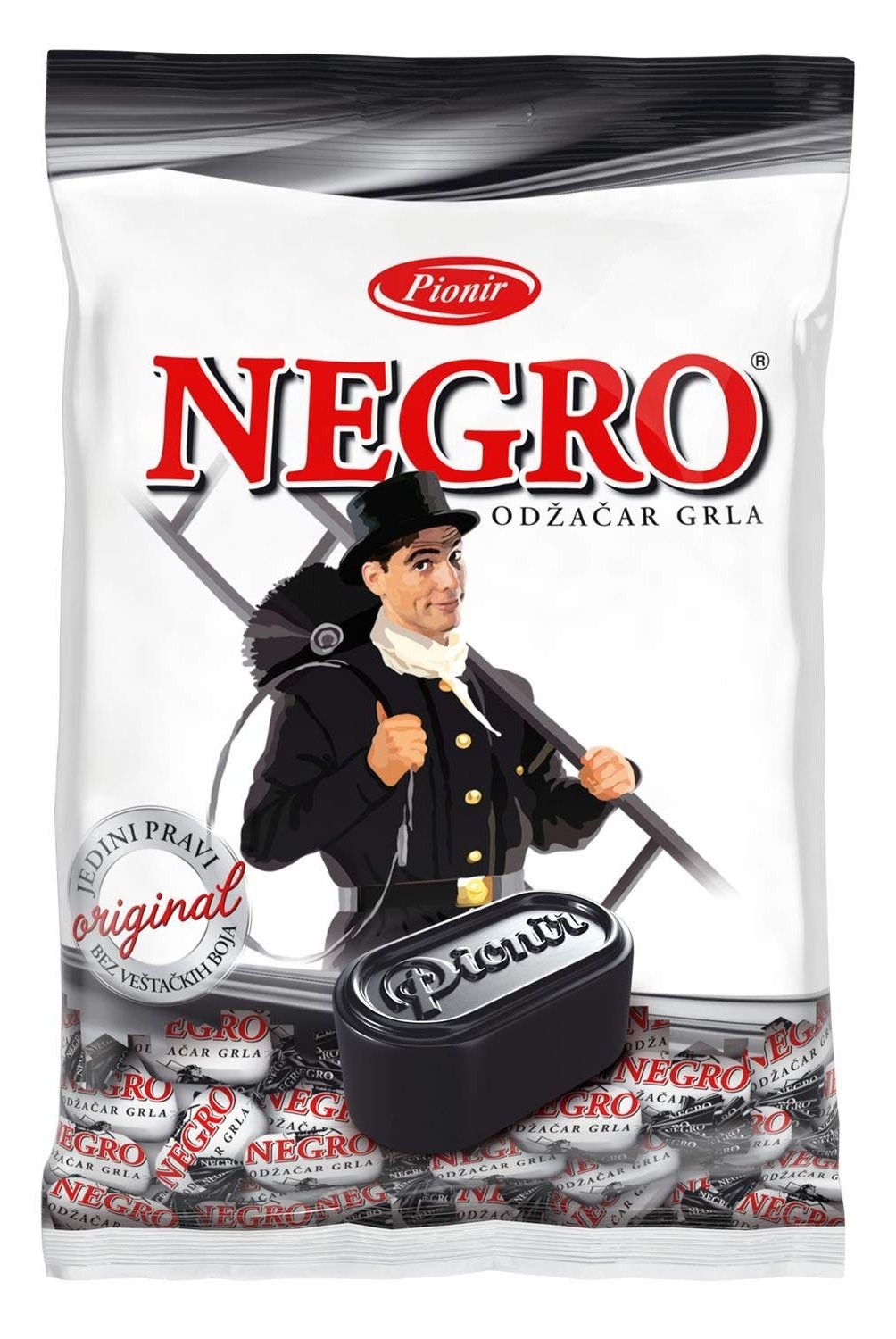 Bombone PIONIR Negro classic 800g - Cenoteka