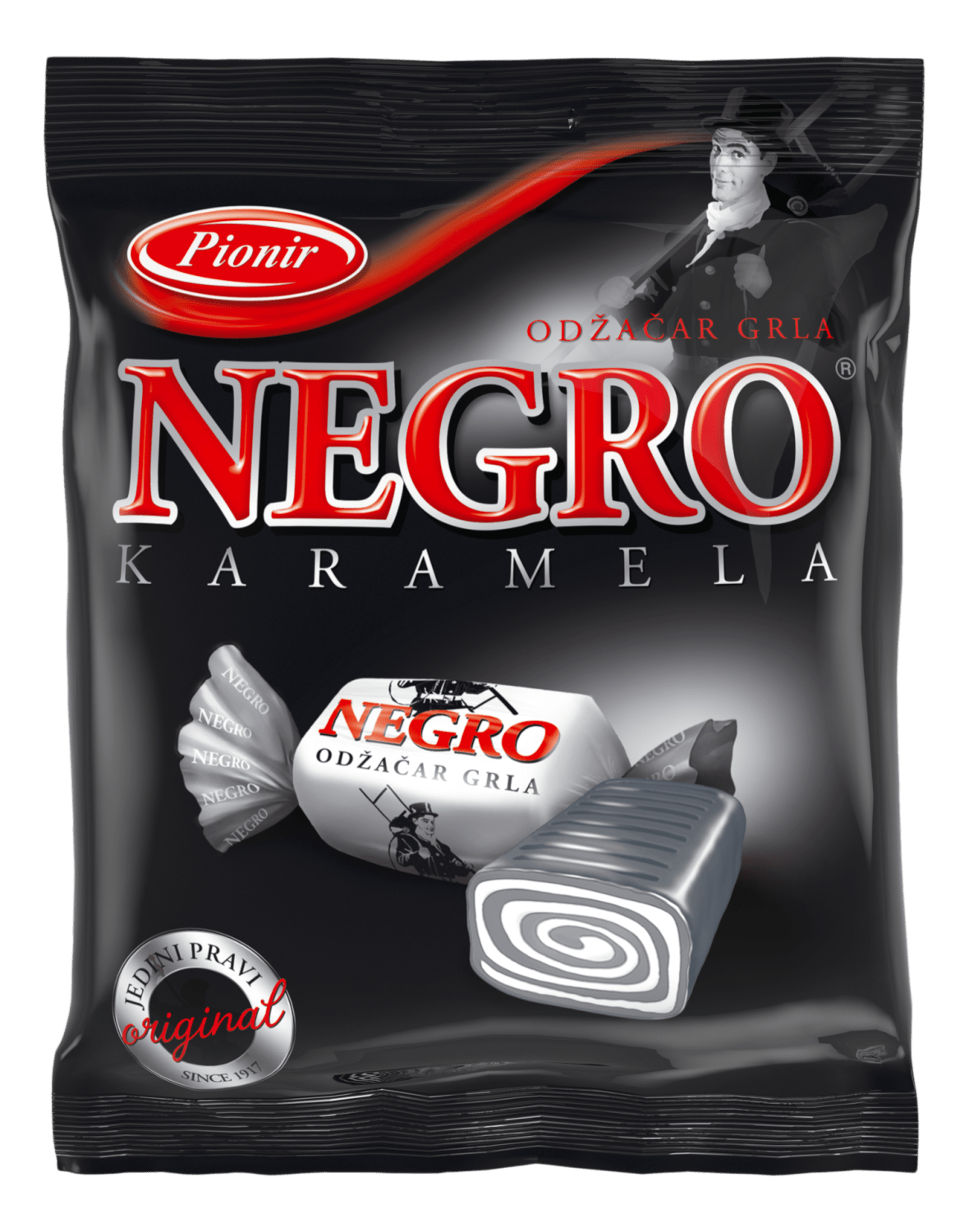 Bombone PIONIR Negro Karamela 100g - Cenoteka