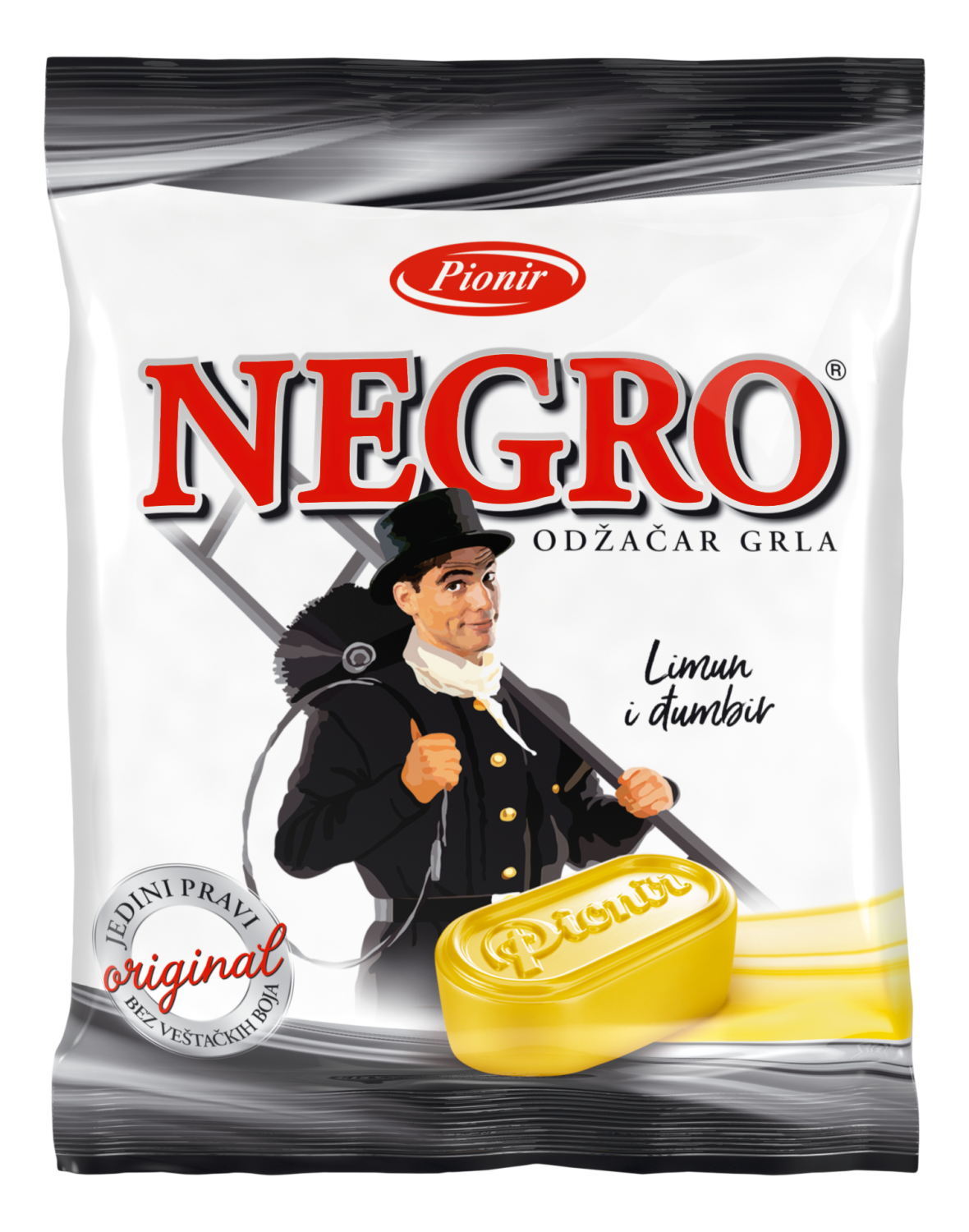 Bombone PIONIR Negro limun i đumbir 100g - Cene i Akcije