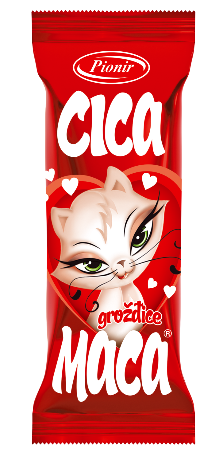 Čokoladica PIONIR Cica maca 30g - Cenoteka