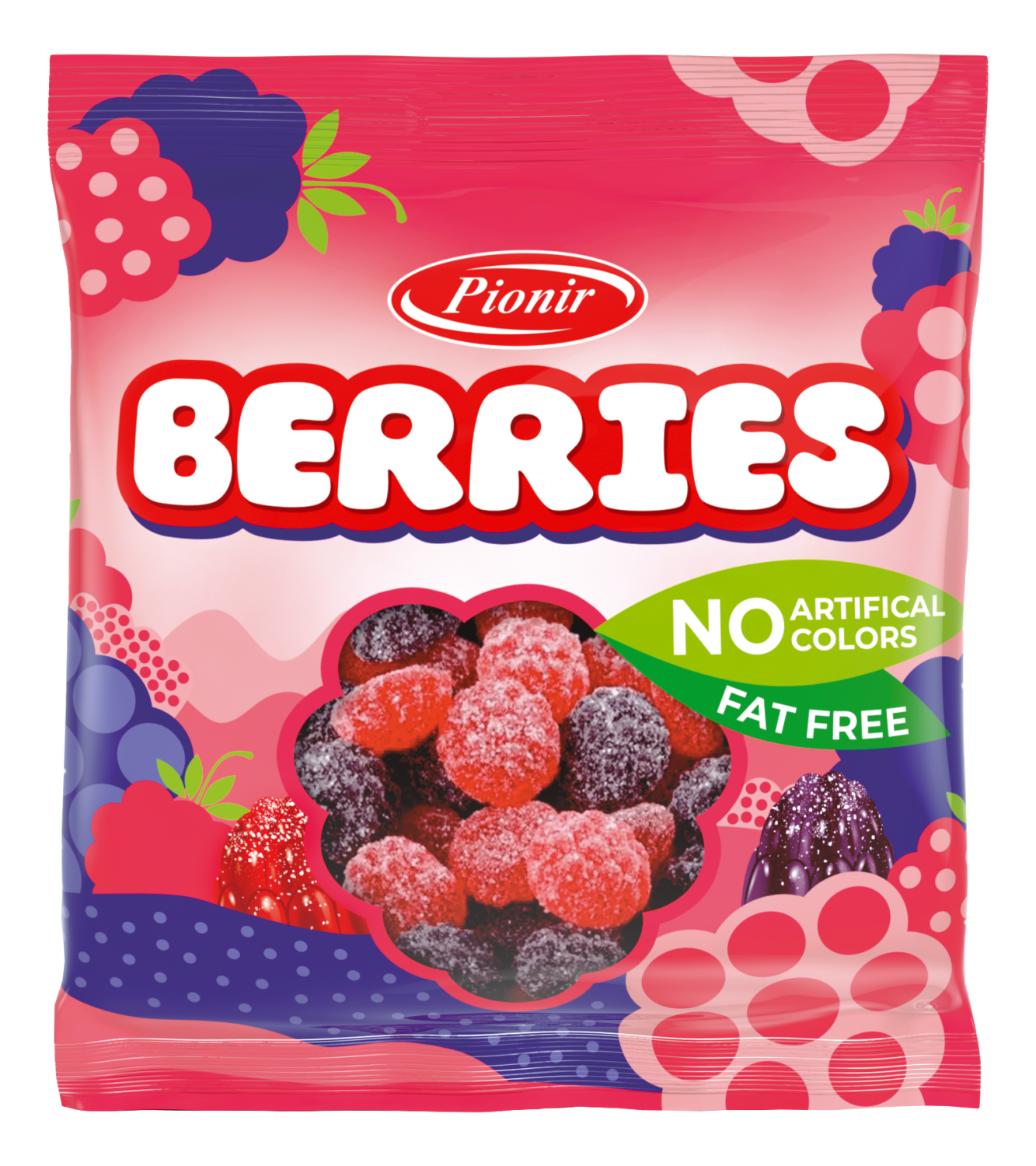 Gumene bombone PIONIR berries 100g - Cene i Akcije