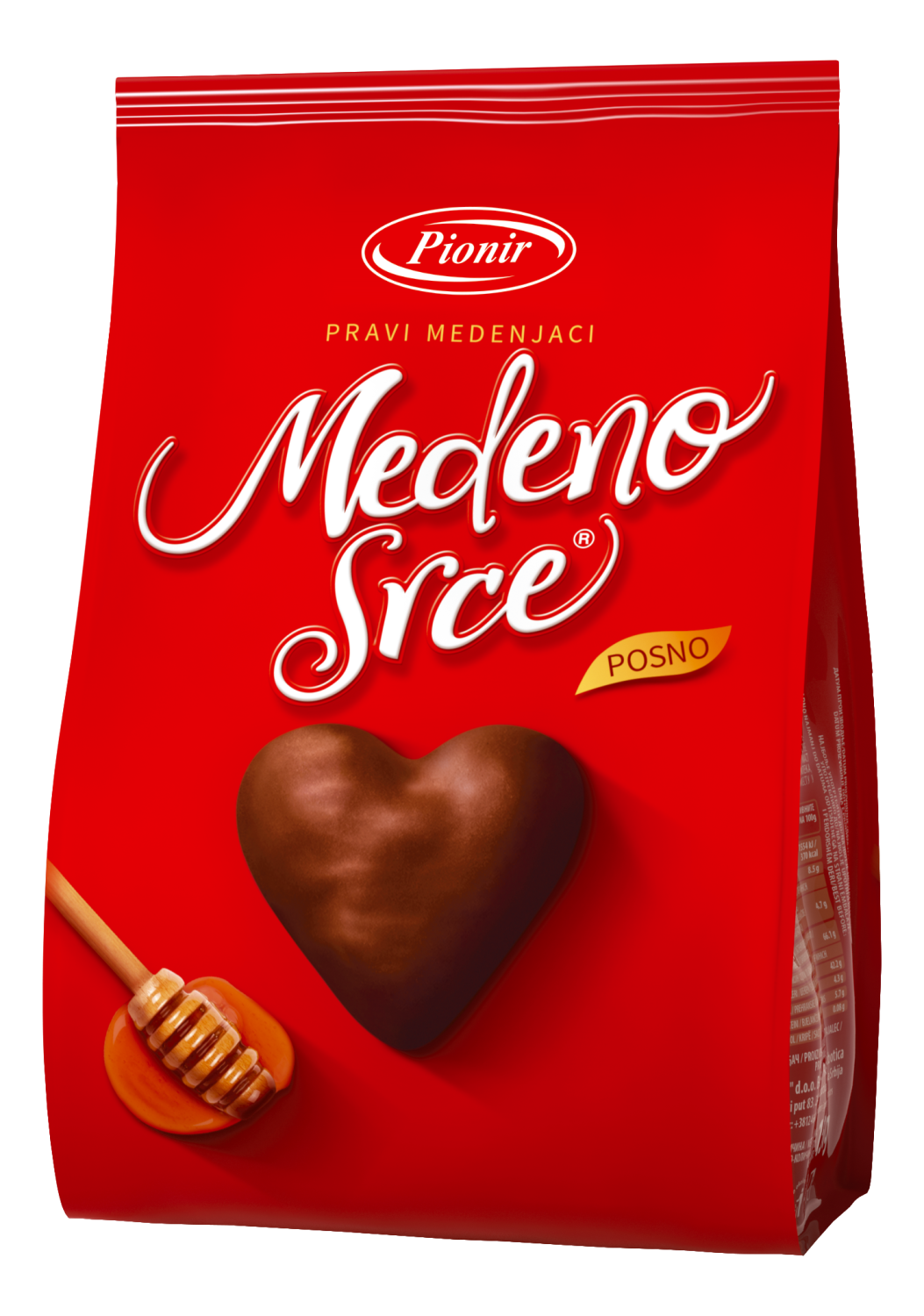 Medenjaci PIONIR Medeno srce 350g - Cenoteka