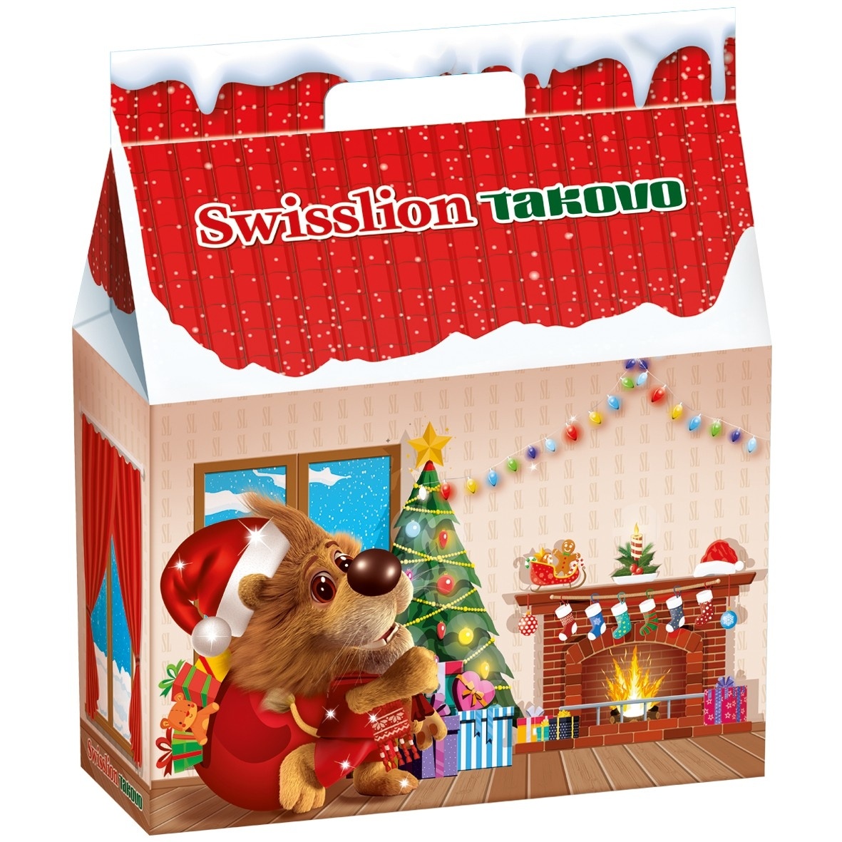 Novogodišnji paketić SWISSLION kuća 2,69kg - Cenoteka