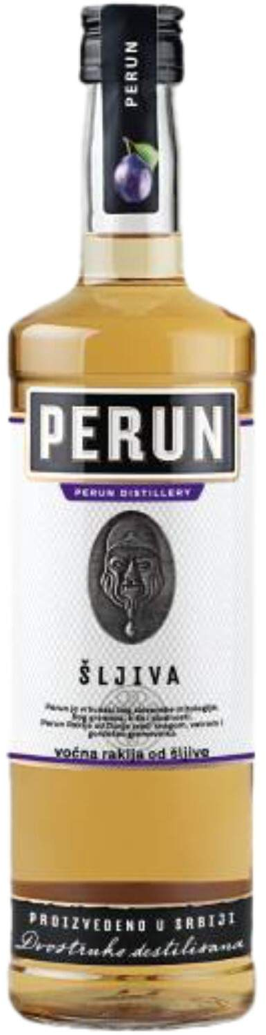 Rakija PERUN šljiva 0,7l - Cenoteka