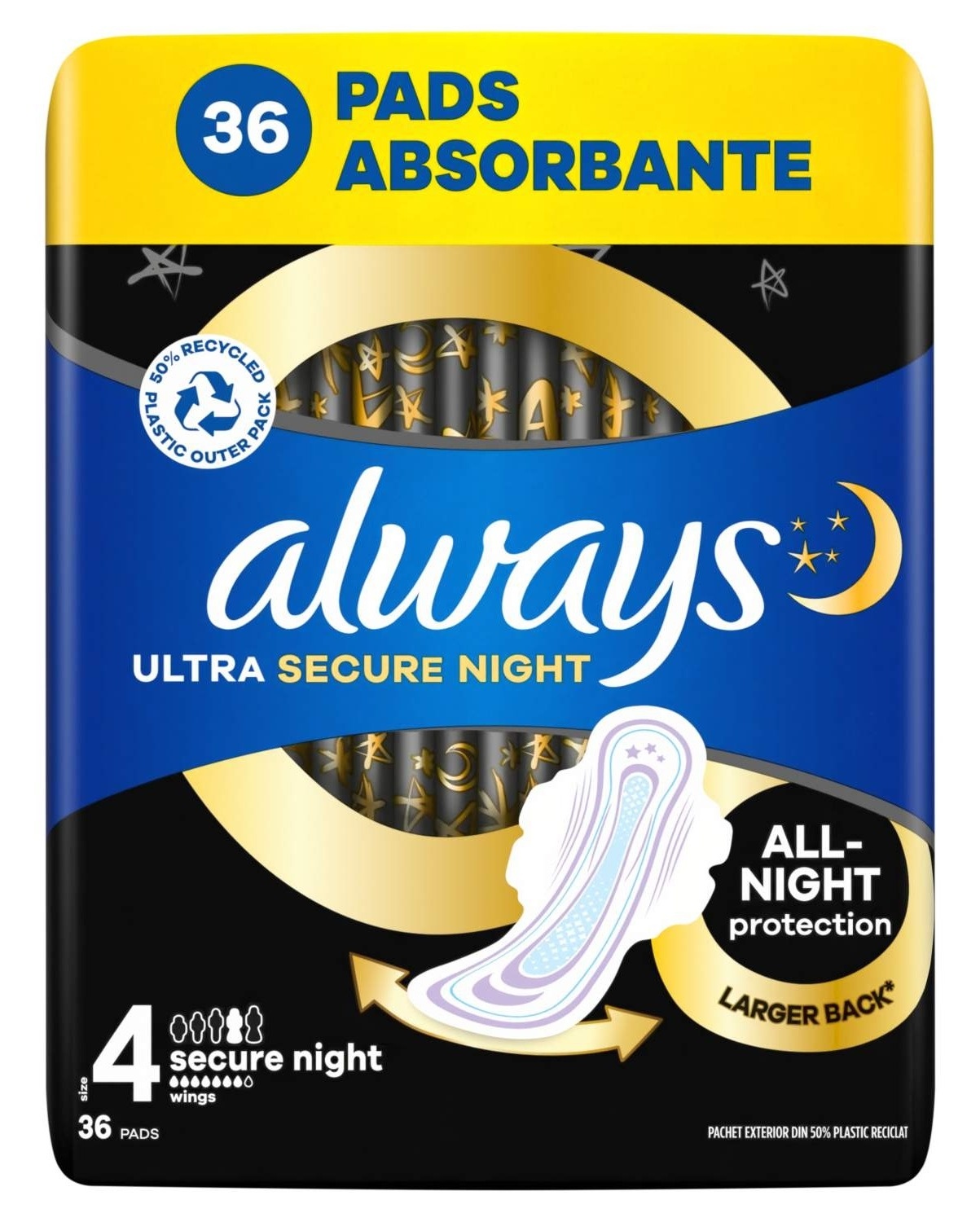 ALWAYS Ultra secure night ulošci 36kom - Cenoteka