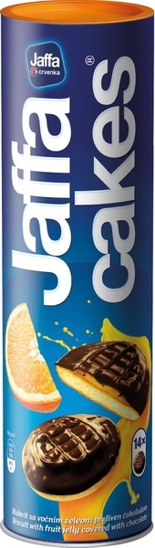 Biskvit JAFFA Cakes pomorandža u tubi 150g - Cenoteka