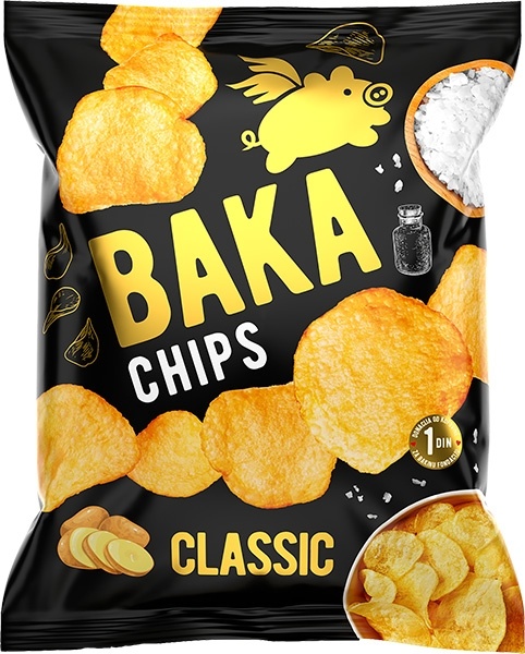 Čips BAKA classic 90g - Cenoteka