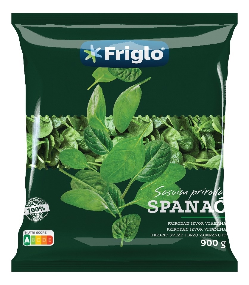 FRIGLO spanać 900g - Cenoteka