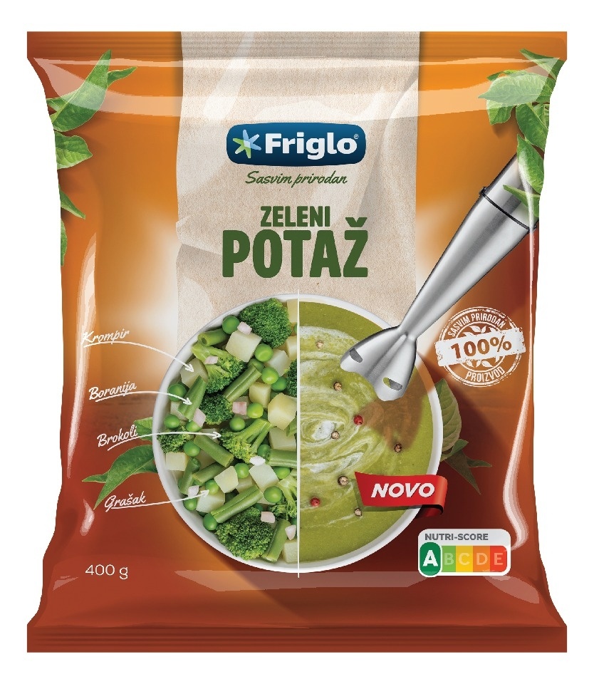 FRIGLO zeleni potaž 400g - Cenoteka