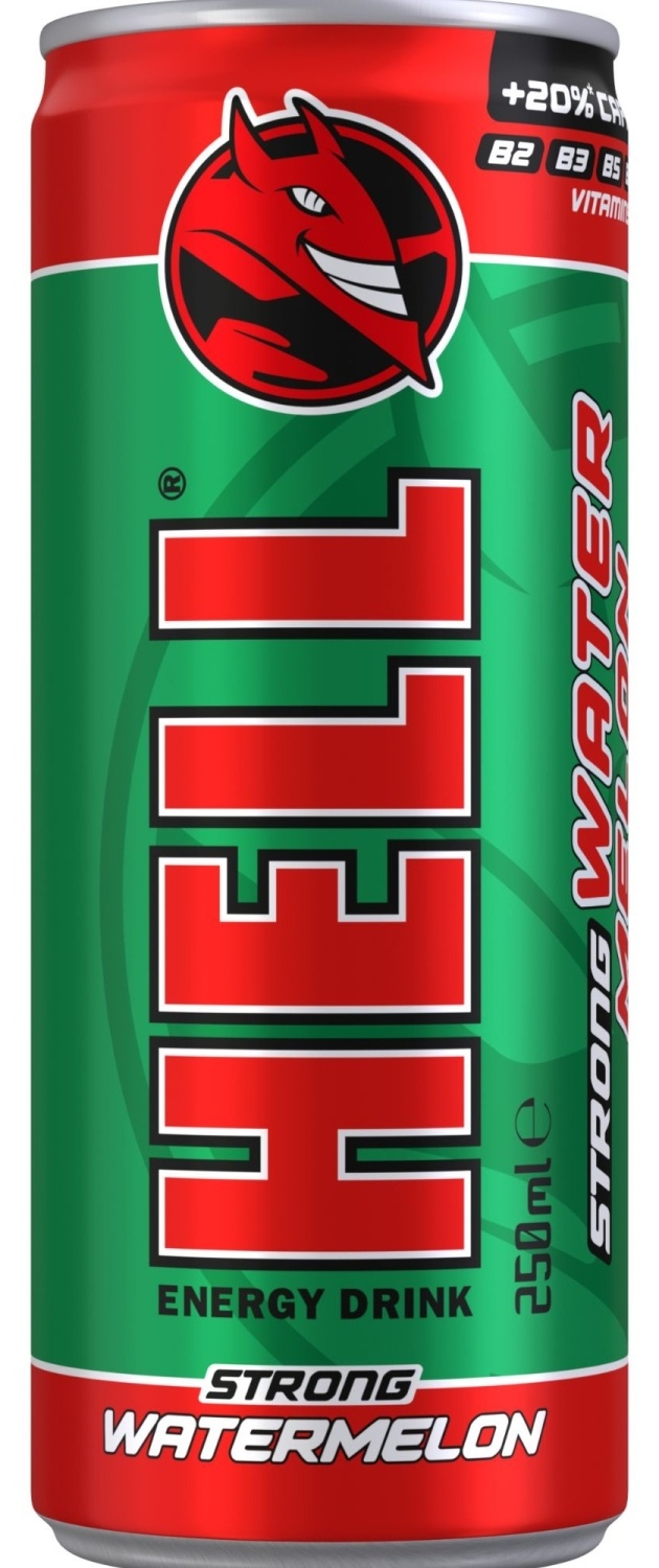 HELL ed watermelon strong 250ml - Cenoteka