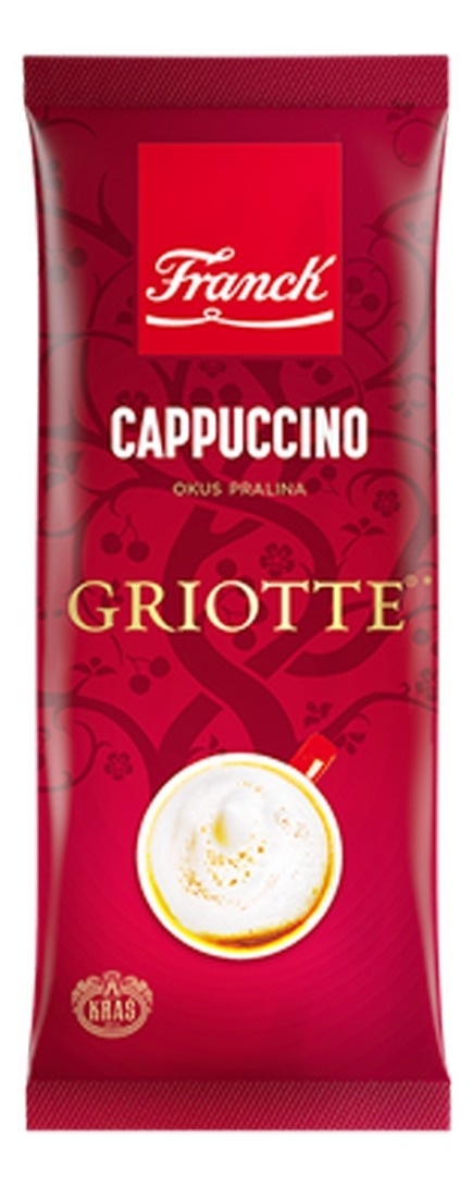 Instant kafa FRANCK cappuccino Griotte 18g - Cenoteka