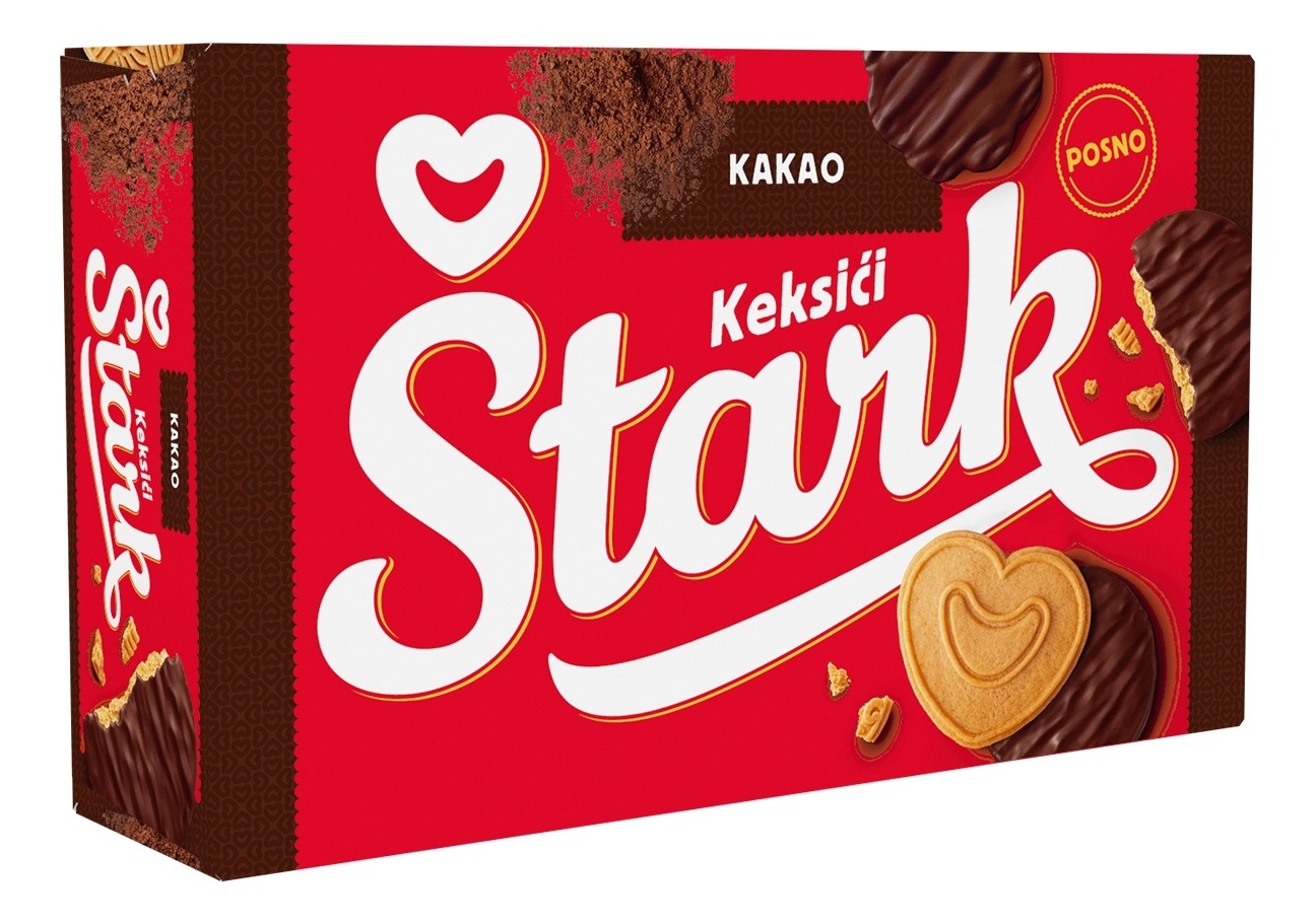 Keks ŠTARK Keksići kakao 220g - Cenoteka