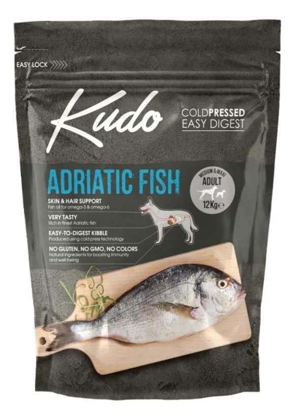 KUDO Medium & maxi adult riba 3kg - Cenoteka