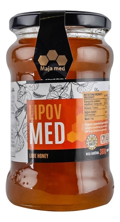 Med MAJA Lipov 380g - Cenoteka