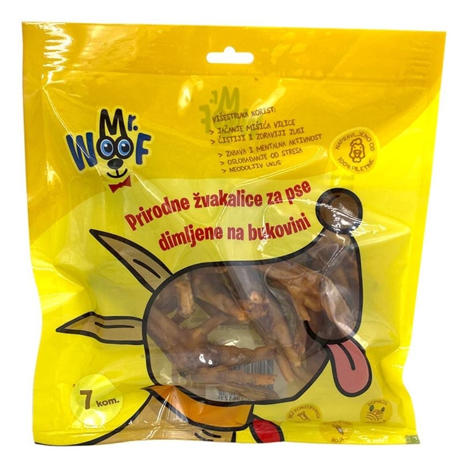 MR. WOOF žvakalice za pse pileće nogice 7kom - Cenoteka