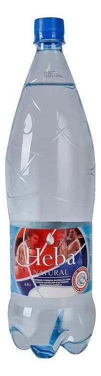 Negazirana voda HEBA Natural 1,5l - Cenoteka