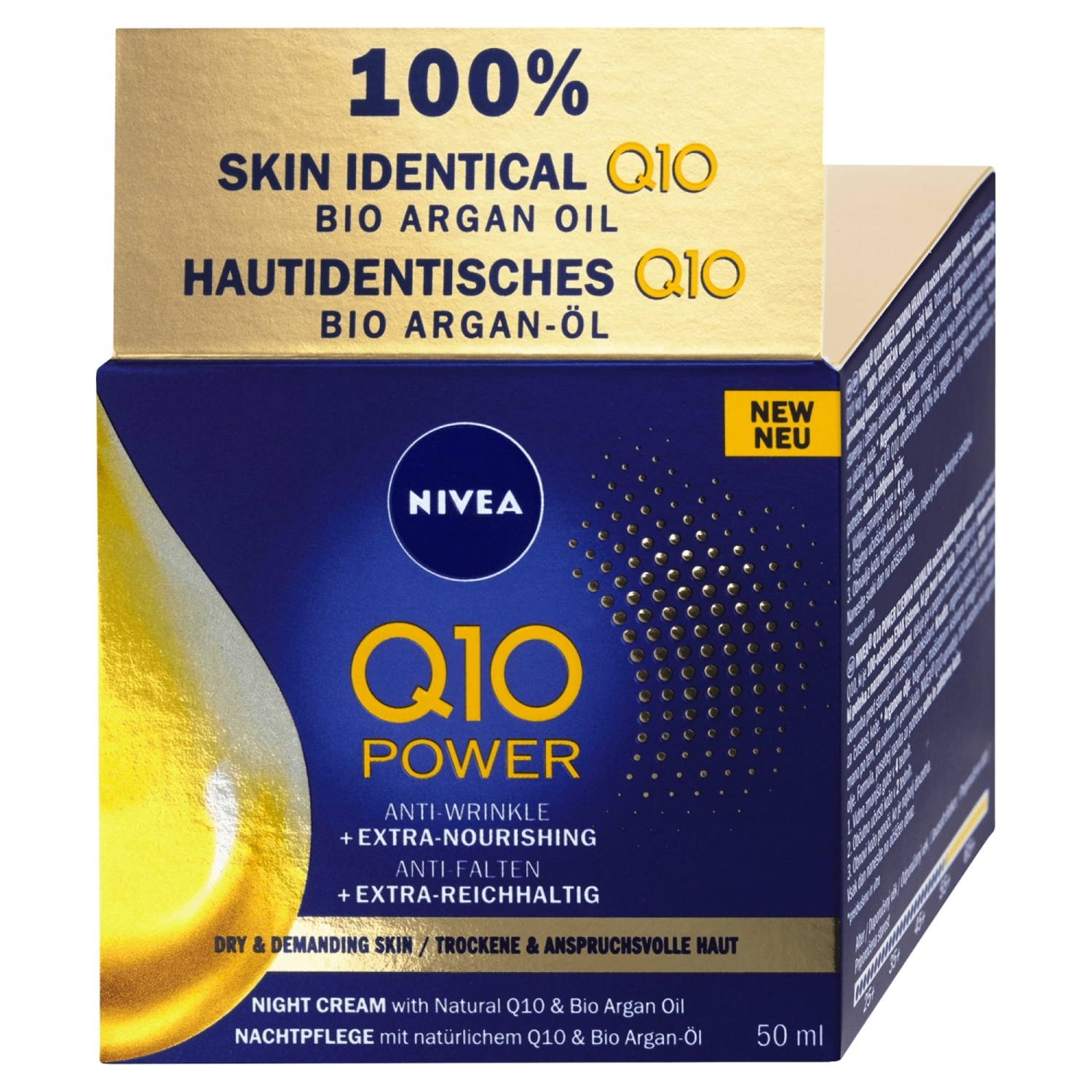 NIVEA Q10 Extra nourish dnevna krema protiv bora 50ml - Cenoteka