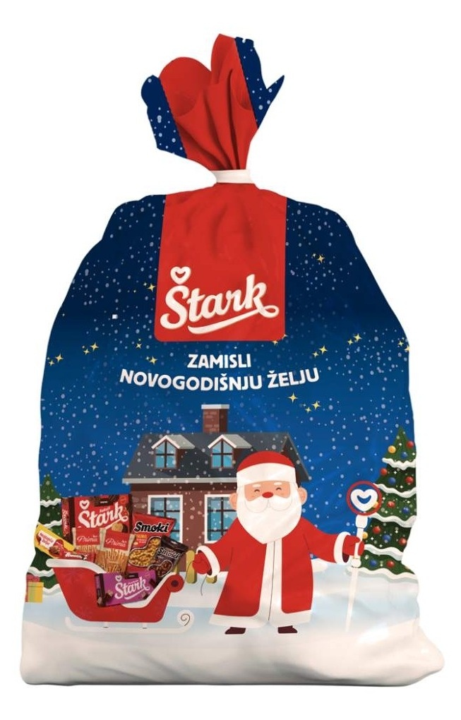 Novogodišnji paketić ŠTARK 1100g - Cenoteka