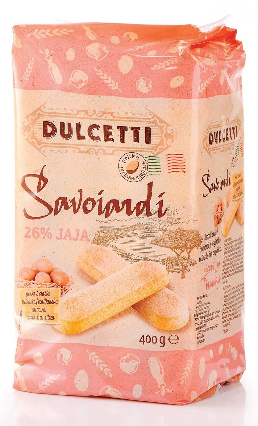 Keks DULCETTI Piškote 400g - Cenoteka