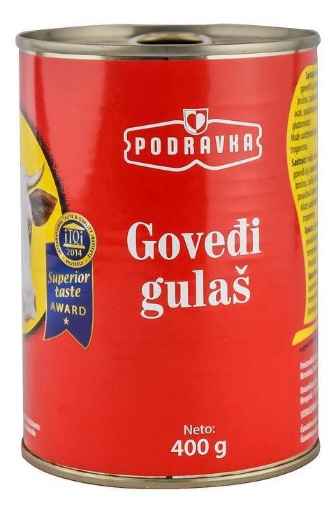 PODRAVKA goveđi gulaš 400g - Cenoteka