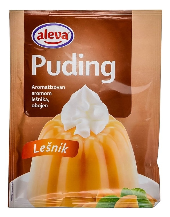 Puding ALEVA lešnik 40g - Cenoteka