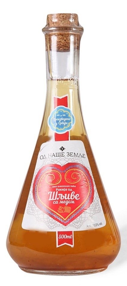Rakija OD NAŠE ZEMLJE medovača 0,5l - Cenoteka